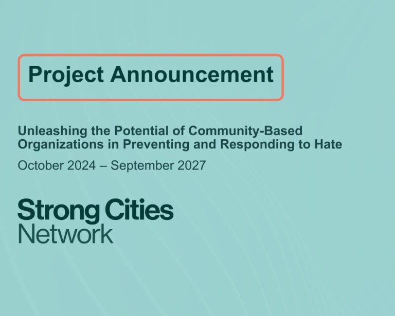 Project Announcement: Unleashing the Potential of Community-Based ...